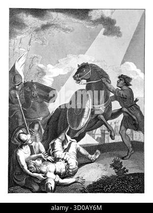 Engraving of Saint Paul (Saul of Tarsus) 1776 Edition of The National ...