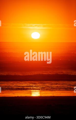Sunrise over Ruby Beach in Olympic National Park, Washington. USA Stock ...