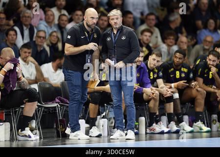 Pierre LE MEUR of HBC Nantes during the EHF Champions League, Group ...