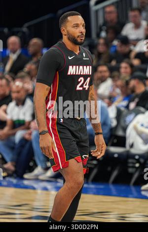 Miami Heat guard Norman Powell (24) in the first half of an NBA ...