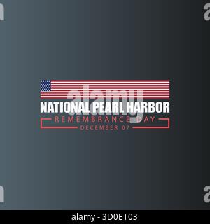 Remembering Pearl Harbor on December 7th Stock Vector Image & Art - Alamy