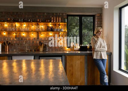 Kitchen utensils on concrete countertop Stock Photo - Alamy