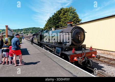 Minehead Railway Station, Somerset, England, UK Stock Photo - Alamy