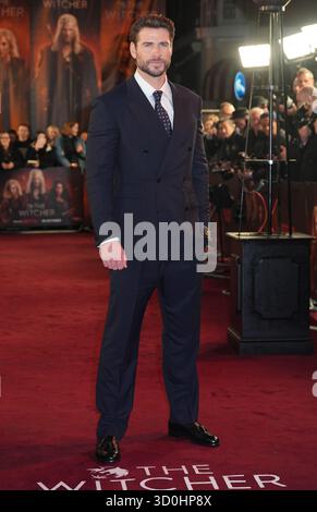 Liam Hemsworth at "The Witcher" season four TV premiere, Curzon Mayfair ...