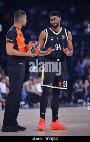 Armel Traore from LDLC ASVEL during the French championship, Betclic ...