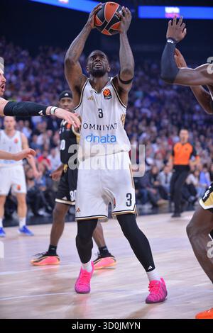 Dwayne Bacon of Dubai Basketball during the Turkish Airlines EuroLeague ...