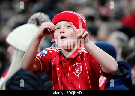 Nottingham Forest fans during the UEFA Europa League Matchday 5 of 8 ...