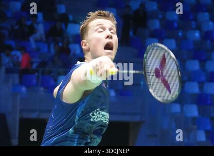 Them Gicquel of France during the Yonex French Open 2025 ...