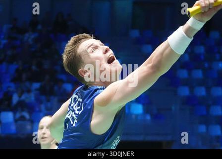 Them Gicquel of France during the Yonex French Open 2025 ...