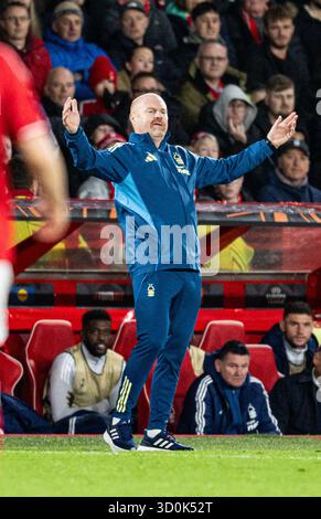 Sean Dyche (Head Coach Nottingham Forest) at the Nottingham Forest v ...