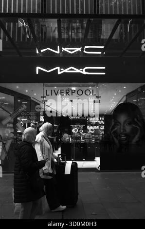MAC Cosmetics storefront and signage in Rome, Italy on November 28 ...