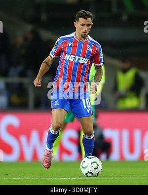 Yéremi Pino Of Crystal Palace during the Leeds United v Crystal Palace ...