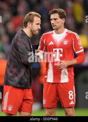 Final celebration from left: Harry Kane, Leon Goretzka, goalkeeper Sven ...