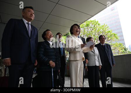 Priscilla Leung Mei-fun , a Hong Kong lawmaker at an event for the ...