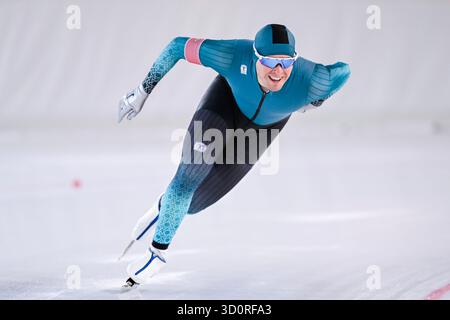 Stavanger 20251024. Daniel Thuv Eriksen in the men's 1500 meters during ...