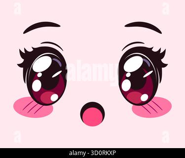 anime cute girl Stock Vector Image & Art - Alamy