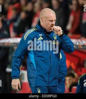 Sean Dyche (Head Coach Nottingham Forest) at the Nottingham Forest v ...