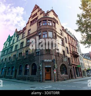 Hotel Graf Zeppelin in Konstanz, Baden-Württemberg. Lake Constance ...