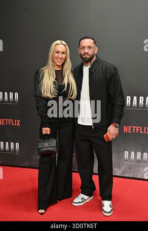 Dominique Eckerlin and Christian Eckerlin at the premiere of the ...