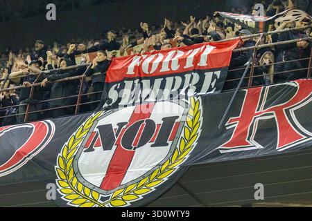Supporters of Pisa during the Serie A soccer match between Cagliari ...