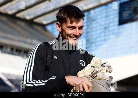 Nick Pope Of Newcastle United Arrives during the Newcastle United v ...