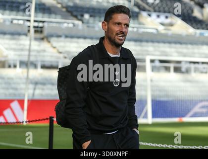 Jason Tindall of Newcastle United Arrives during the Newcastle United v ...