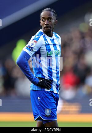 Sheffield Wednesday's Jamal Lowe during the Sky Bet Championship match ...