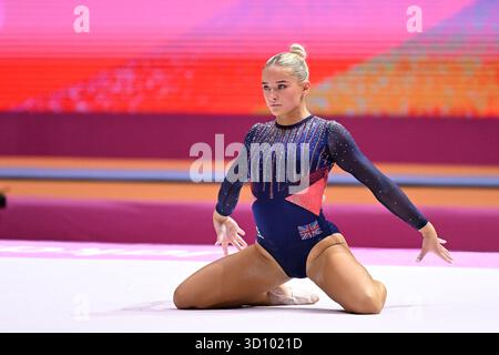 October 25, 2025, Jakarta, Indonesia: KAYLIA NEMOUR competes on the ...