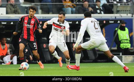 from left: Nathaniel Brown (Frankfurt), Amos Pieper Bremen, January 16 ...