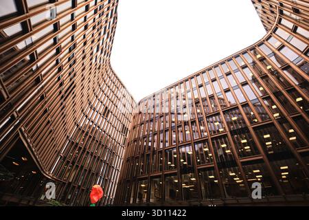 Oslo, Norway - September 9, 2025: Facade of the Nobel peace center ...