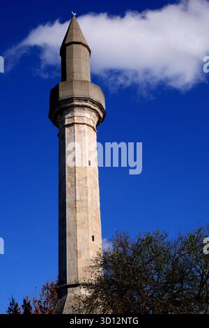 Ottoman era minaret, Érd, Hungary Stock Photo - Alamy