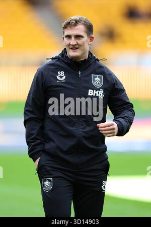 Burnley Fitness coach Sam Boydell ahead of the Emirates FA Cup third ...