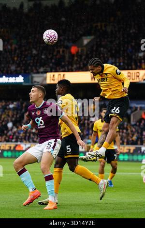 Wolverhampton Wanderers' Ki-Jana Hoever during the Premier League match ...