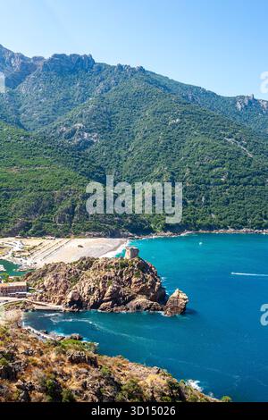 Scandola Natural Reserve, Corsica Island. Seascape, south France Stock ...