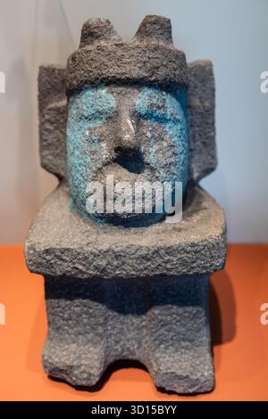 Xiuhtecuhtli, Aztec god of fire, day and heat. Museum: PRIVATE ...