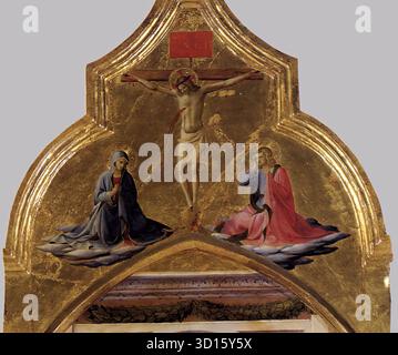 This painting by Fra Angelico, depicting Christ blessing, showcases the ...