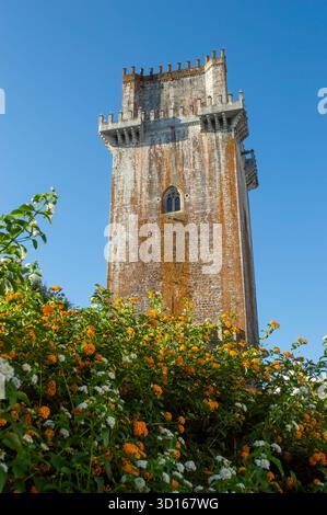 TORRE DEL HOMENAJE DEL CASTILLO DE LOS CALATRAVOS EN ALCAÑIZ. Location ...