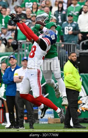 New York Giants cornerback Korie Black (38) walks out of the tunnel ...