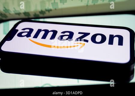 Poland. 24th Oct, 2025. In this photo illustration, a Google Chrome ...