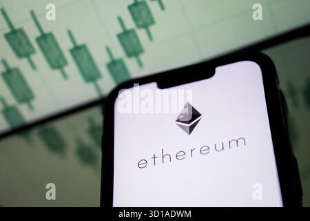 Poland. 24th Oct, 2025. In this photo illustration, an Amazon logo seen ...