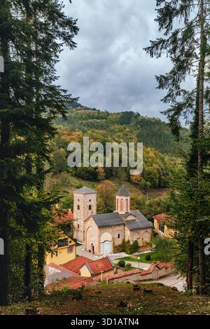 The medieval monastery Raca - Serbia Stock Photo - Alamy