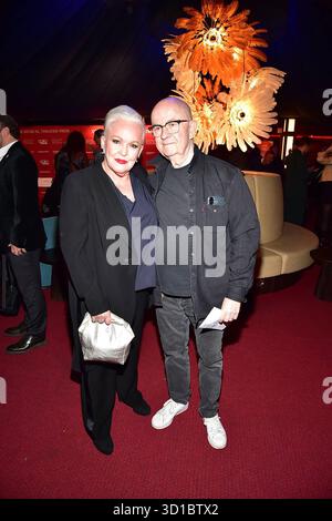 Angelika Milster, Ehemann Andre Bauer bei Künstler gegen Aids - Die ...