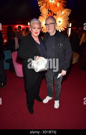 Angelika Milster, Ehemann Andre Bauer bei Künstler gegen Aids - Die ...