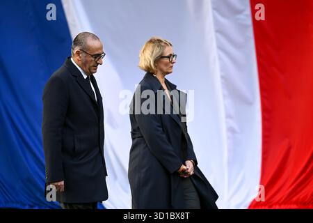Minister Delegate to the Minister of the Interior Marie-Pierre Vedrenne ...