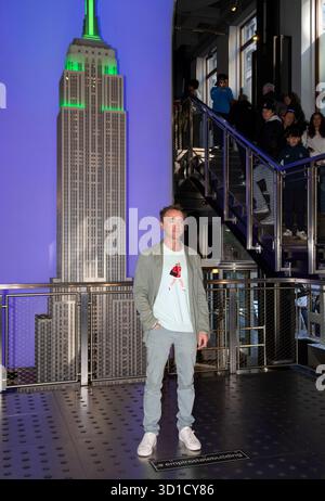 Tom Felton on stage for THE CURSED CHILD Curtain Call on Broadway, The ...