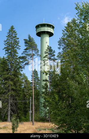 Tegner Tower watchtower in Sweden Stock Photo - Alamy