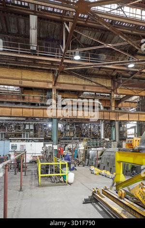 British Steel Plant at Scunthorpe, Humberside, Northern England, UK ...