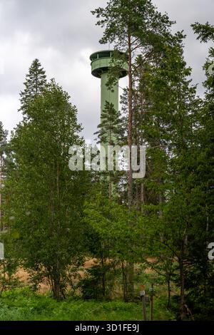 Tegner Tower watchtower in Sweden Stock Photo - Alamy