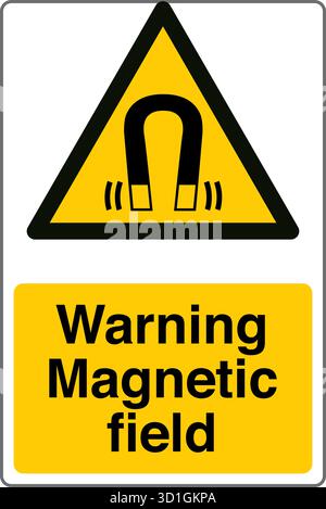 The "Safety Sign: Magnetic Field" alerts individuals to areas with ...