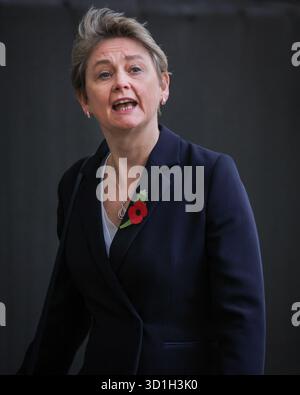 British Foreign Secretary Yvette Cooper, left, and Finland's Foreign ...